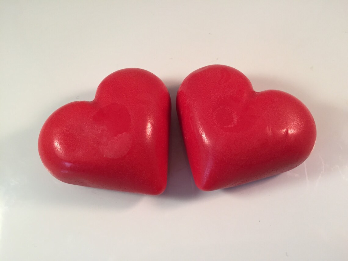 Heart Soap / Valentine Soap / Heart Soap Set / Handmade Soap / Love ...