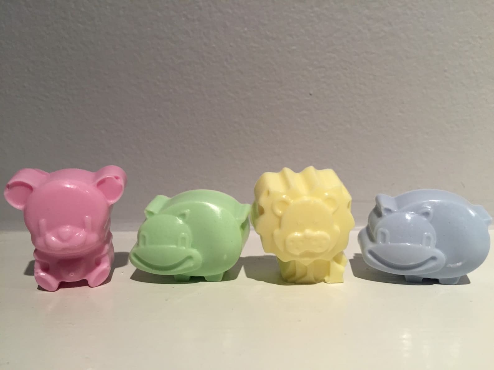 Baby Animal Soaps / Soap Set / Bear Lion & Hippo / 1 Oz Soap - Etsy