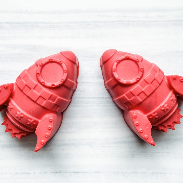 Pink Rocket Ship - Etsy