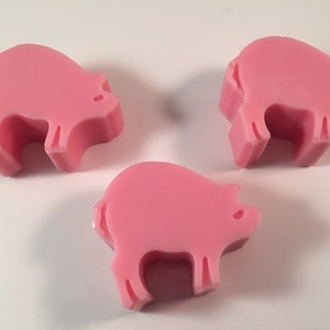 Pig Soaps / Piggy Soap / Piglet Soap / Natural Soap / 2 Oz Soap / Goat ...