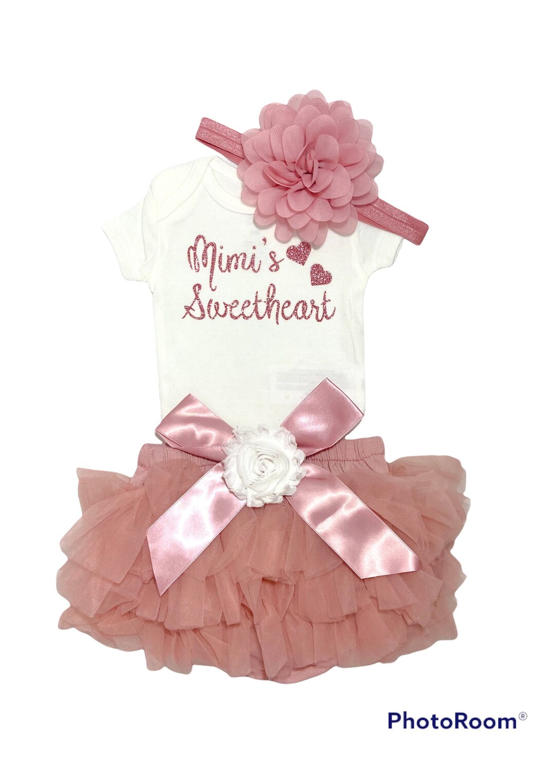 Baby Girl Mimi Outfit, Mimi’s Sweetheart, Gender Reveal for Girl, Mimi ...