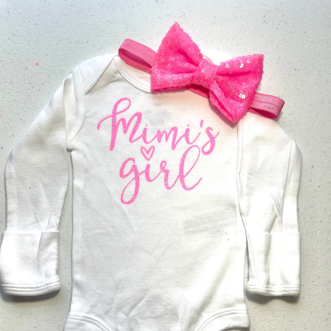 Baby Mimi Outfit, Baby Girl Bodysuit, Girl Mimi Shirt, Mimi Bodysuit ...