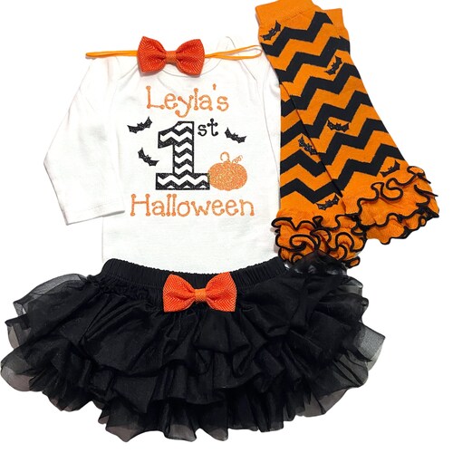 Baby Girl Halloween Outfit 1st Halloween Outfit First - Etsy