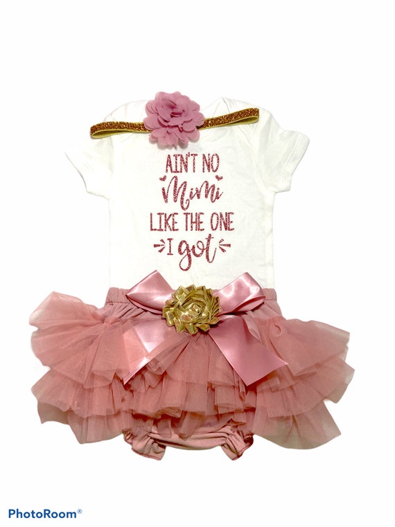 Baby Mimi Outfit Baby Girl Bodysuit Girl Mimi Shirt Aint | Etsy