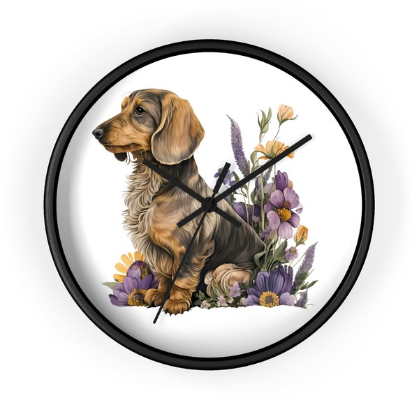 Dachshund Wall Clock - Etsy