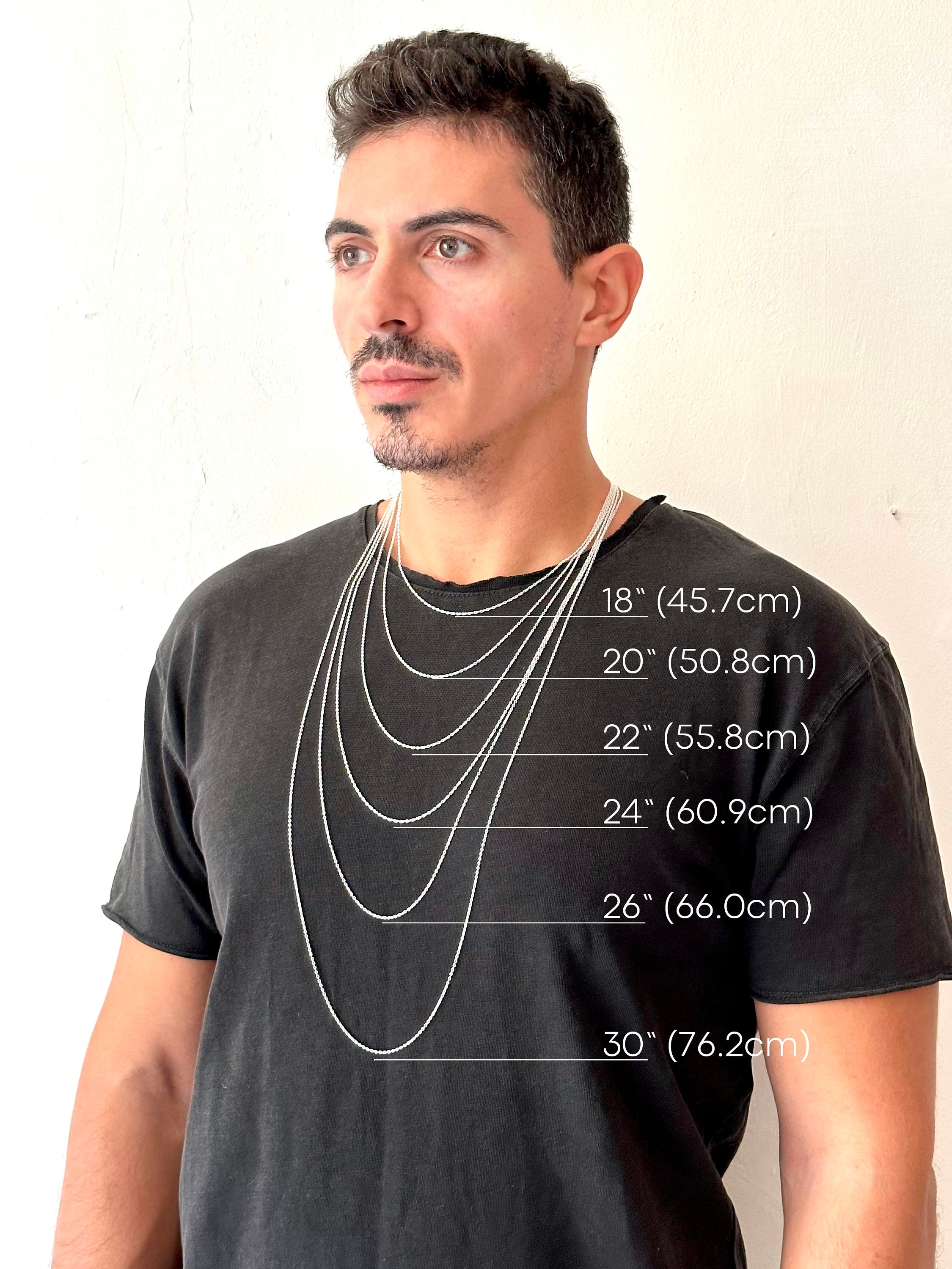 Raw Crystal Necklace Unique Mens Necklace Men Bar Necklace Etsy
