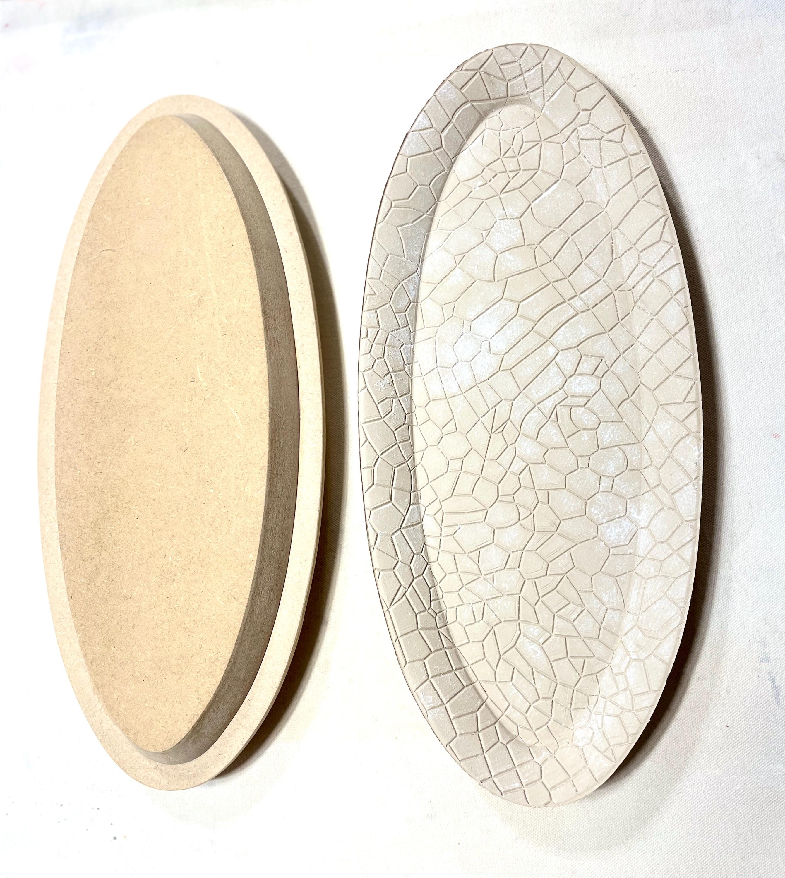Pottery, Clay, Squoval Drape Mold. 15 1/2 X 8 1/4 Rollins Clay Tools - Etsy