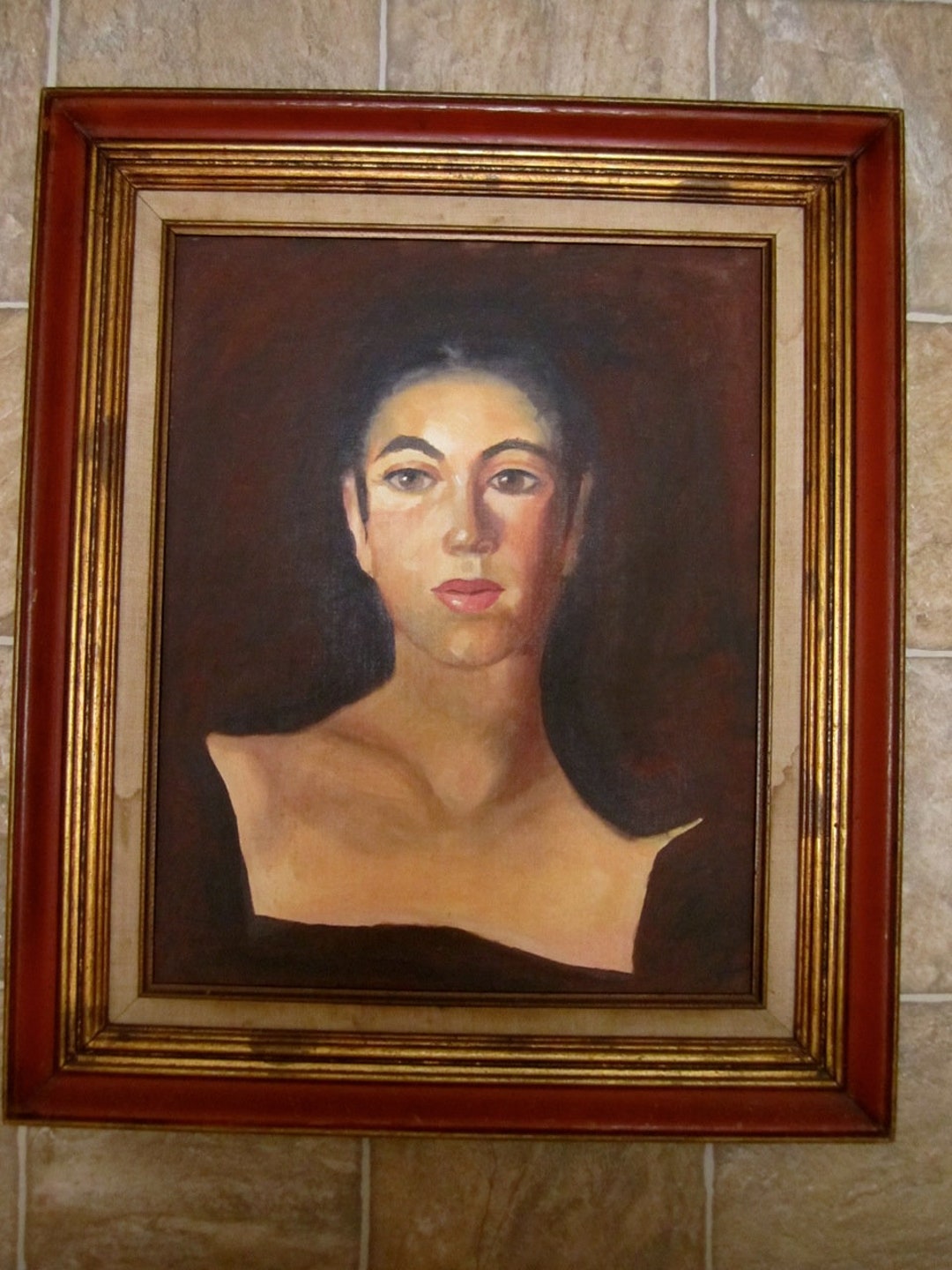1971 Vintage Original Painting Attributed LEON FRANKS - Etsy