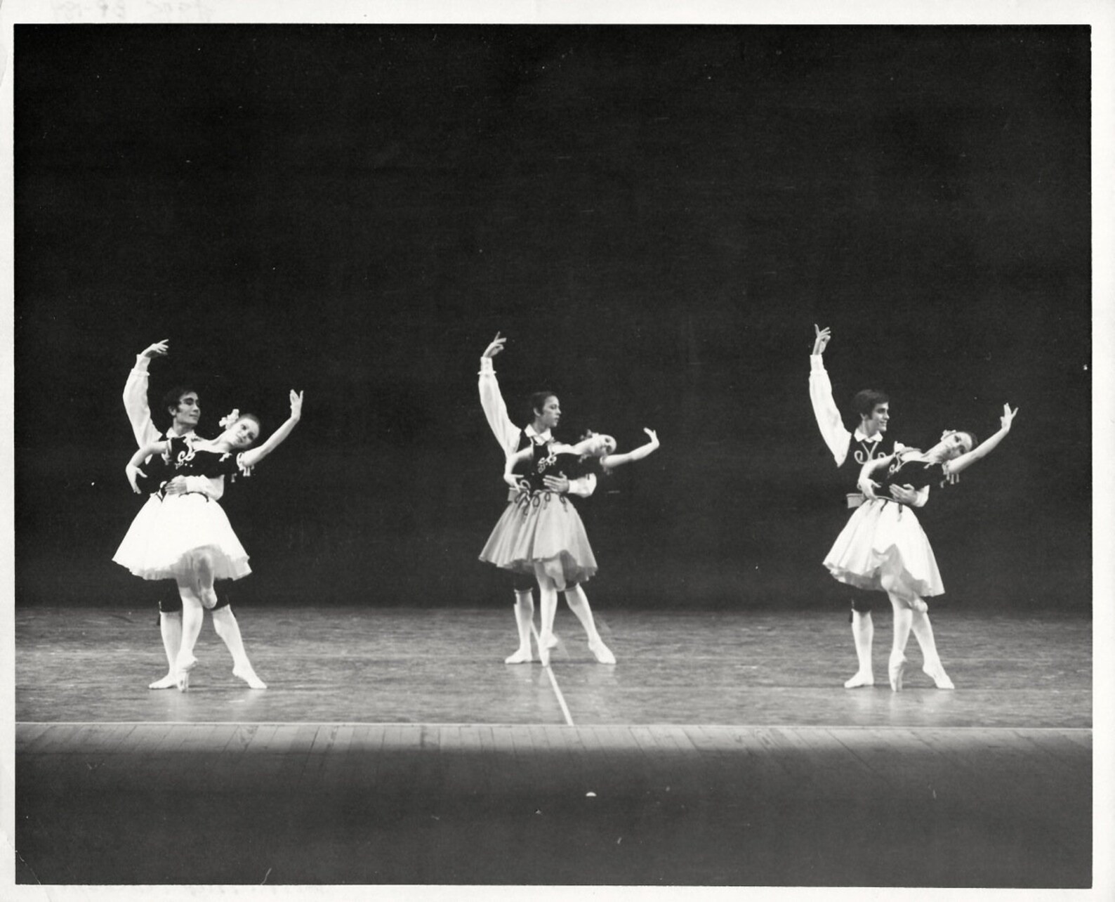 1970's Vintage Press Photograph HARKNESS BALLET Attribute: Serge Lido ...