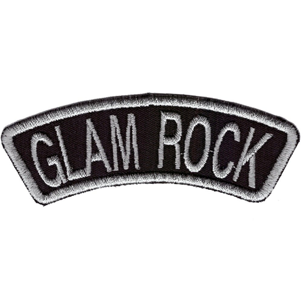 Glam Rock Patch, Music Band Patch, Backpack Patch, Embroidered Patch ...