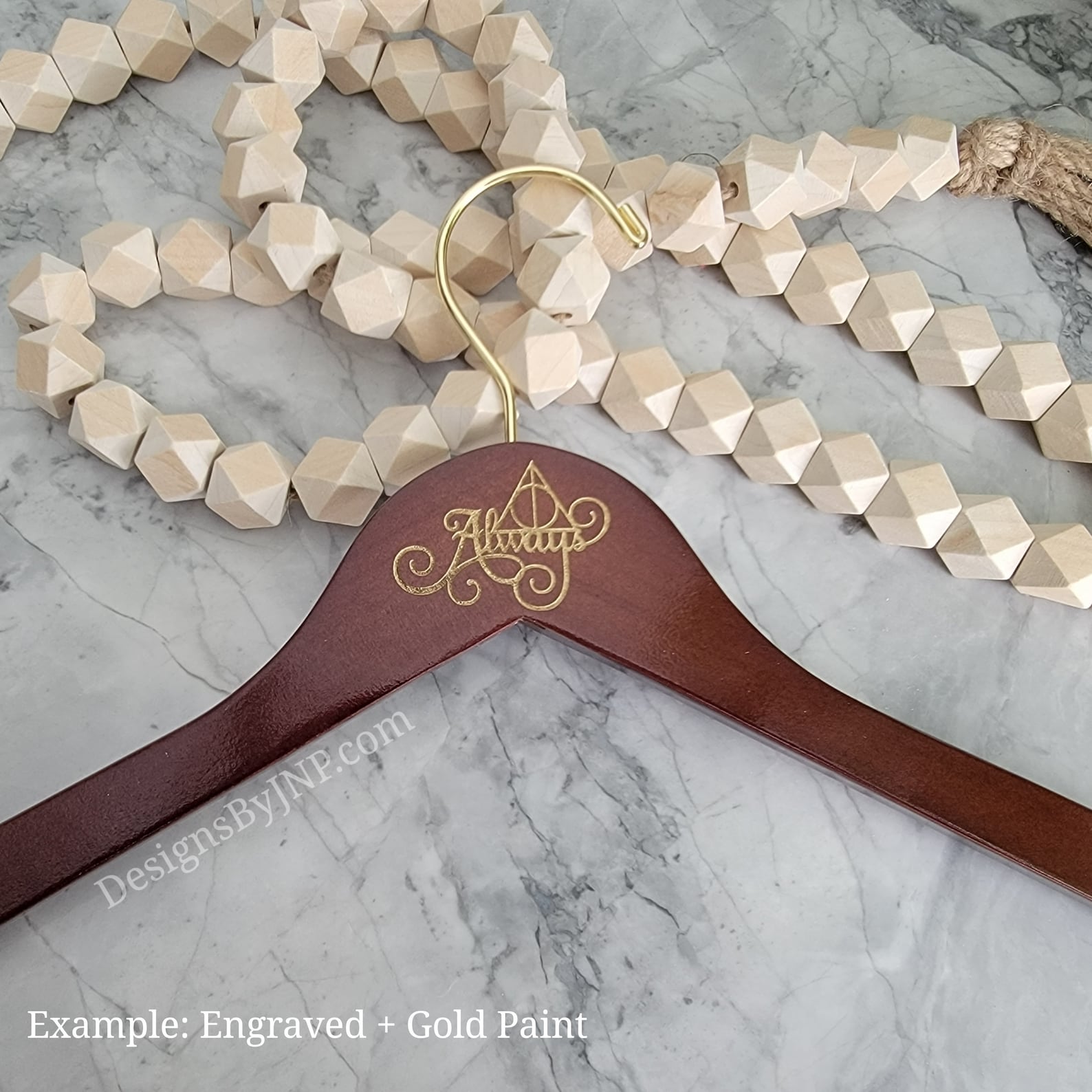 H Potter Wedding Hanger Bride Hanger Bridal Hanger Always - Etsy