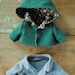 Miniature Coat PDF Sewing Pattern / Reversible Doll Jacket With Hood or ...