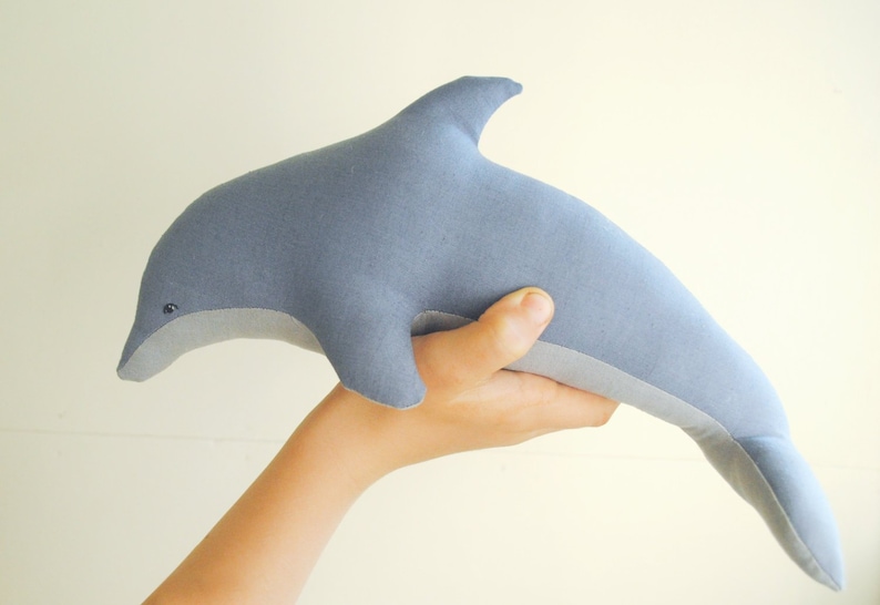 Dolphin Soft Toy Digital PDF Sewing Pattern - Etsy