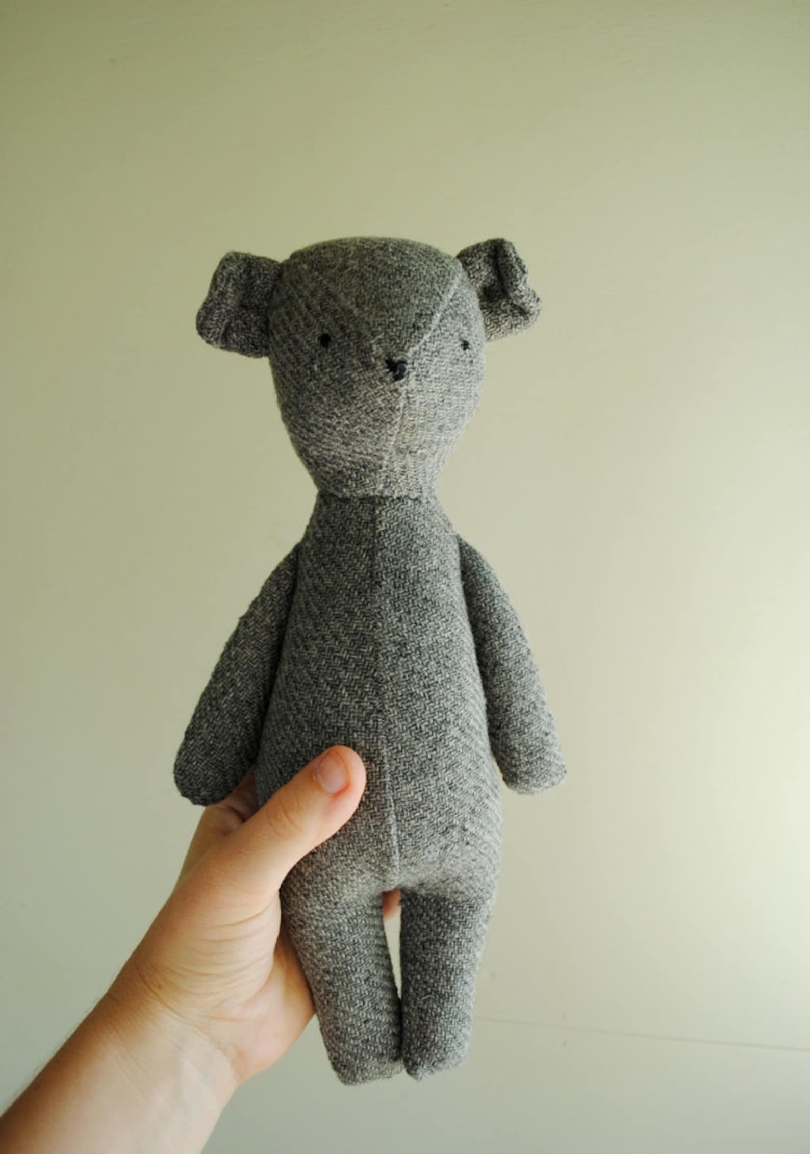 Bunny Rabbit and Bear Stuffed Animal Doll Sewing Pattern / - Etsy Australia