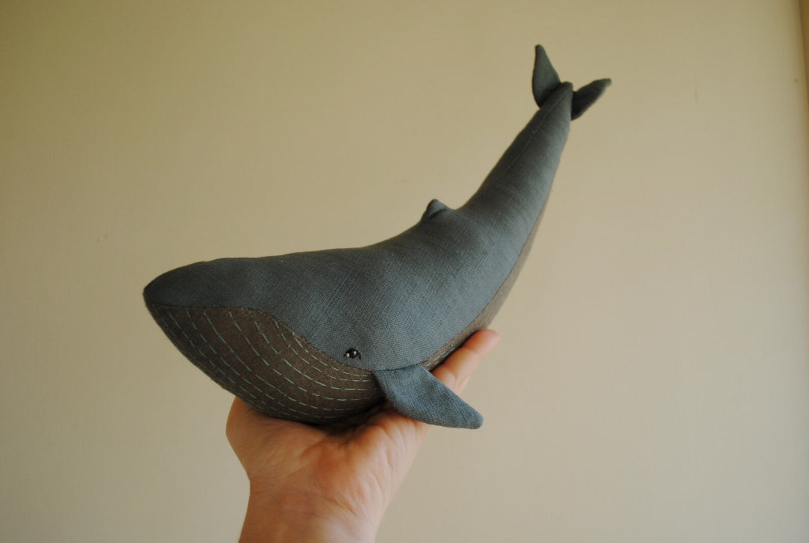 Blue Whale Soft Toy Digital Sewing Pattern / Sea Creature PDF ...