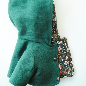 Miniature Coat PDF Sewing Pattern / Reversible Doll Jacket With Hood or ...