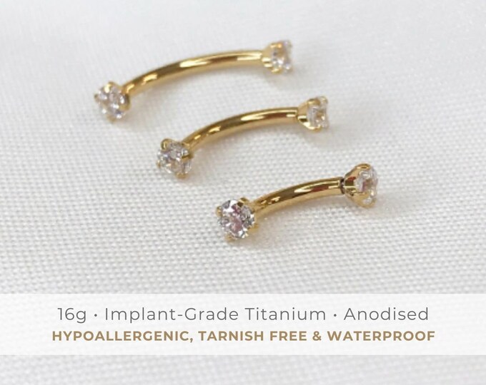 Daith Earring Daith Piercing 16g Rook Earring Rook Piercing Eyebrow ...