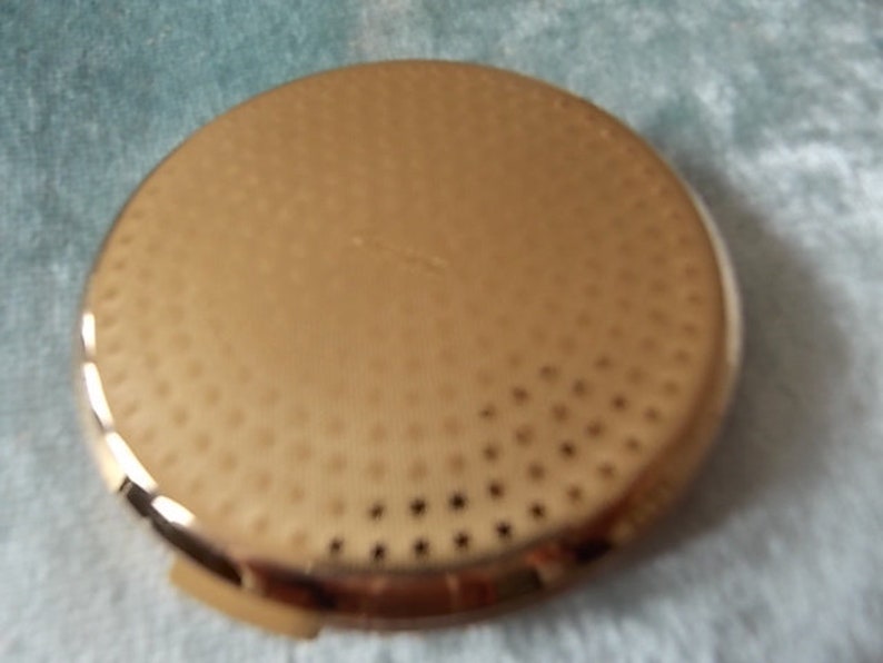 Vintage Stratton Compact Gold Yellow Stones GORGEOUS - Etsy UK