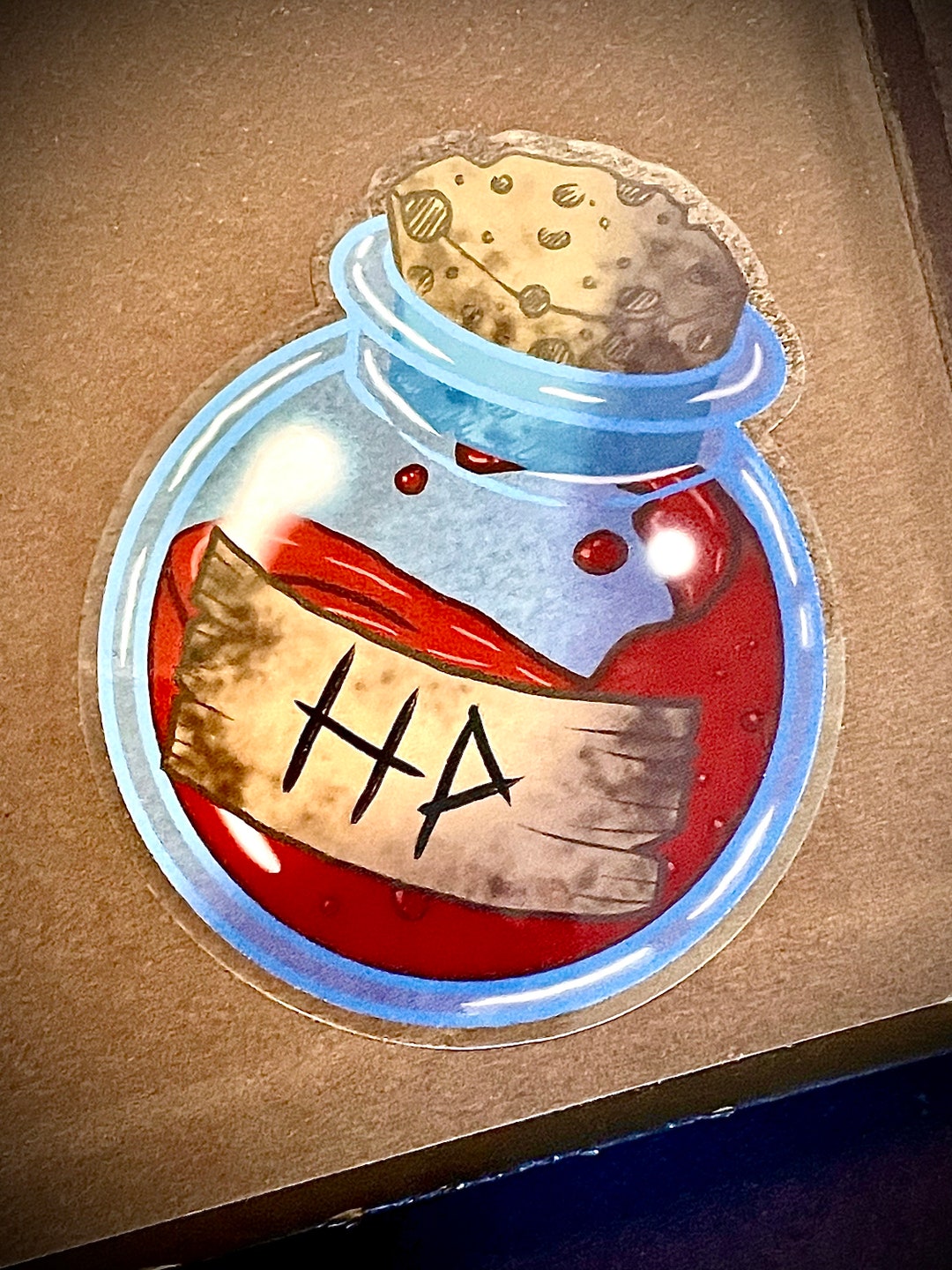 HP Potion Bottle 3” Transparent Vinyl Sticker - Etsy