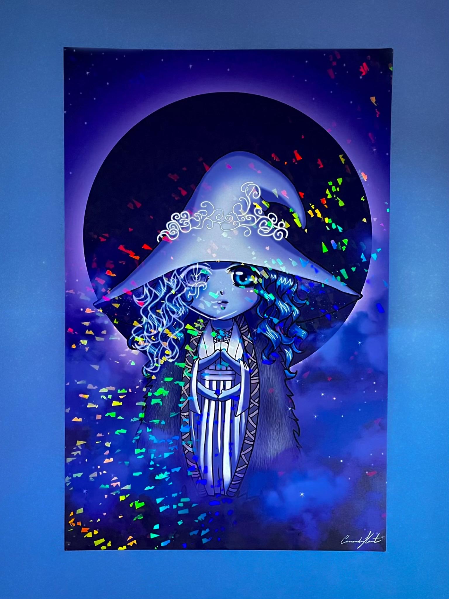 Elden Chibi Ranni the Witch 11x17” Satin/holographic Art Print - Etsy