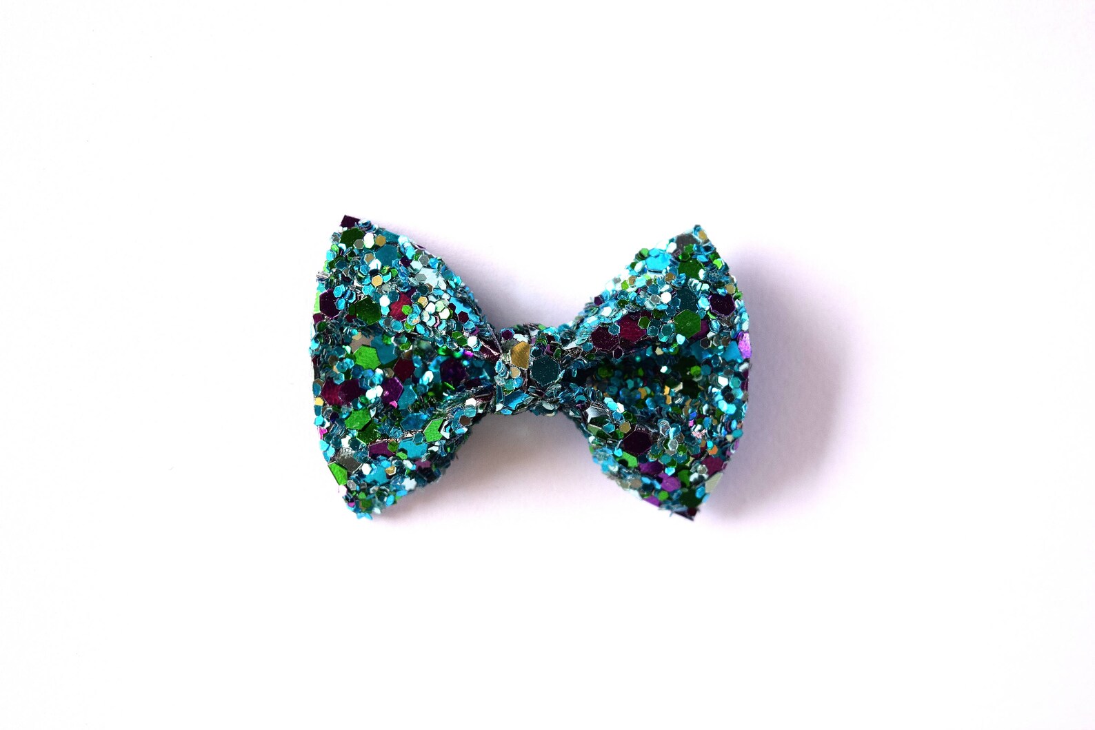 Under the Sea TINY Glitter Bow Clip Photo Prop for Girls Adorable ...