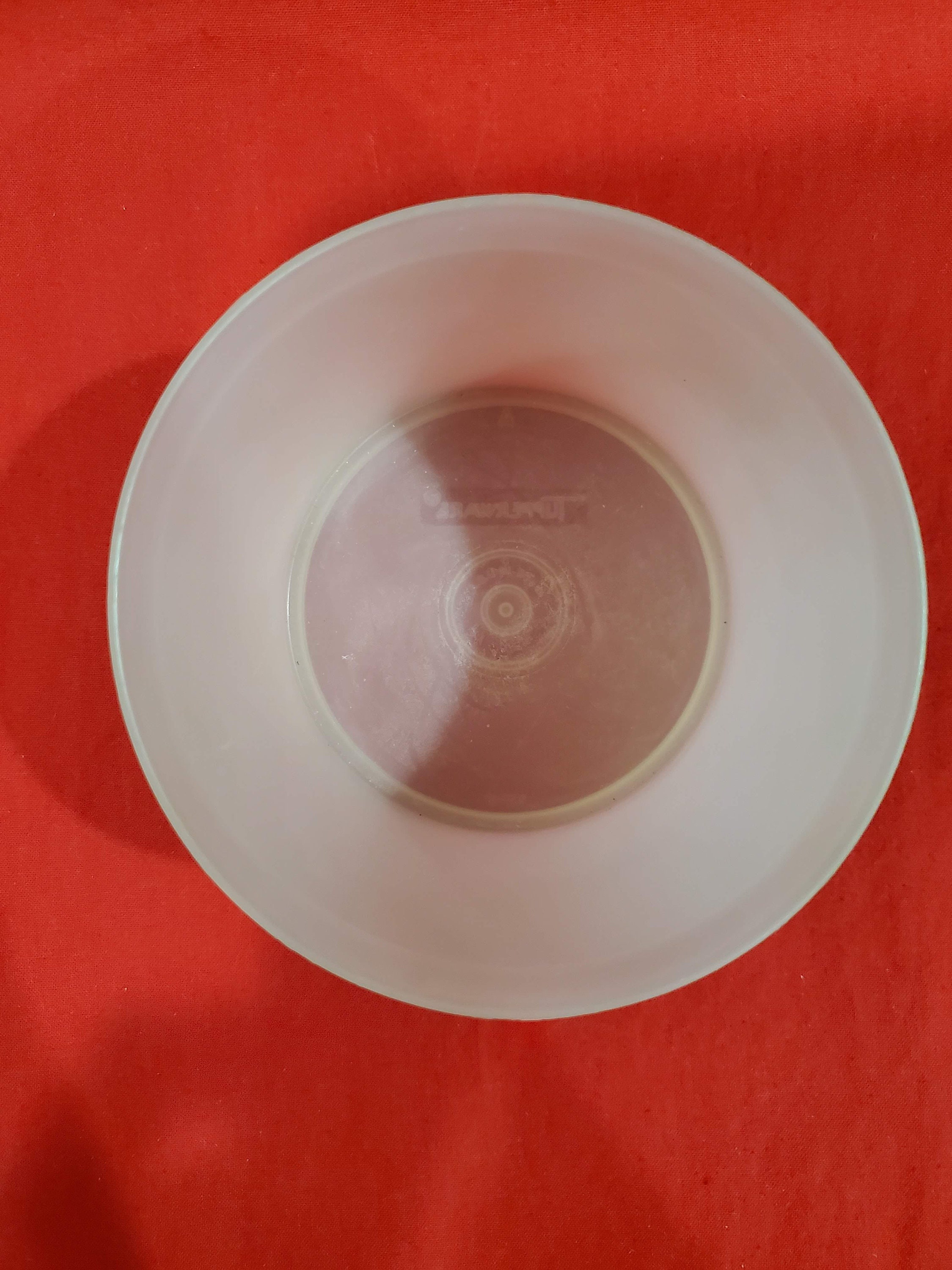 Tupperware Round Short Container 250 With Lid - Etsy