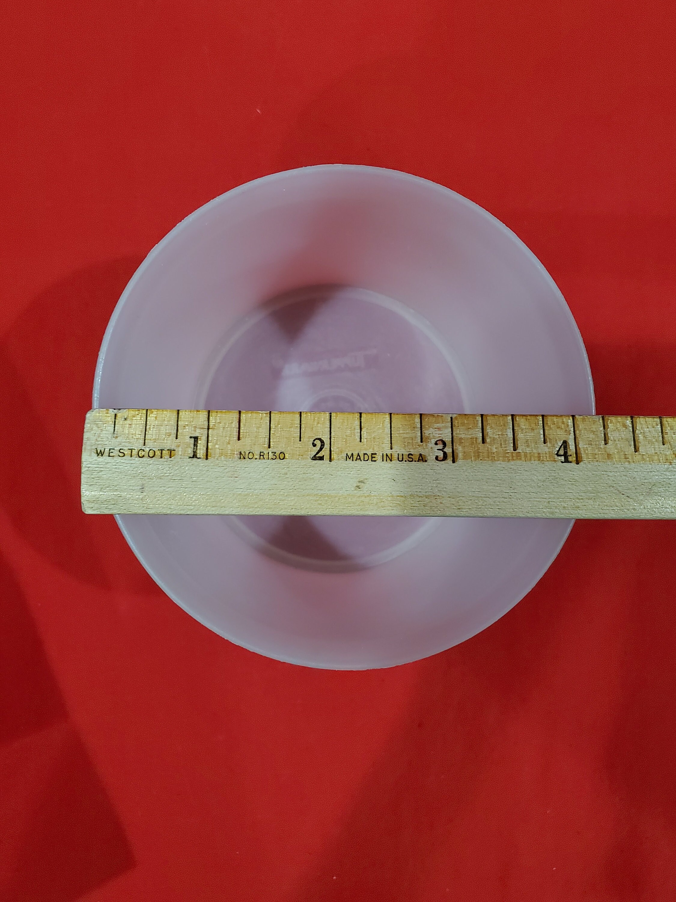 Tupperware Round Short Container 250 With Lid - Etsy