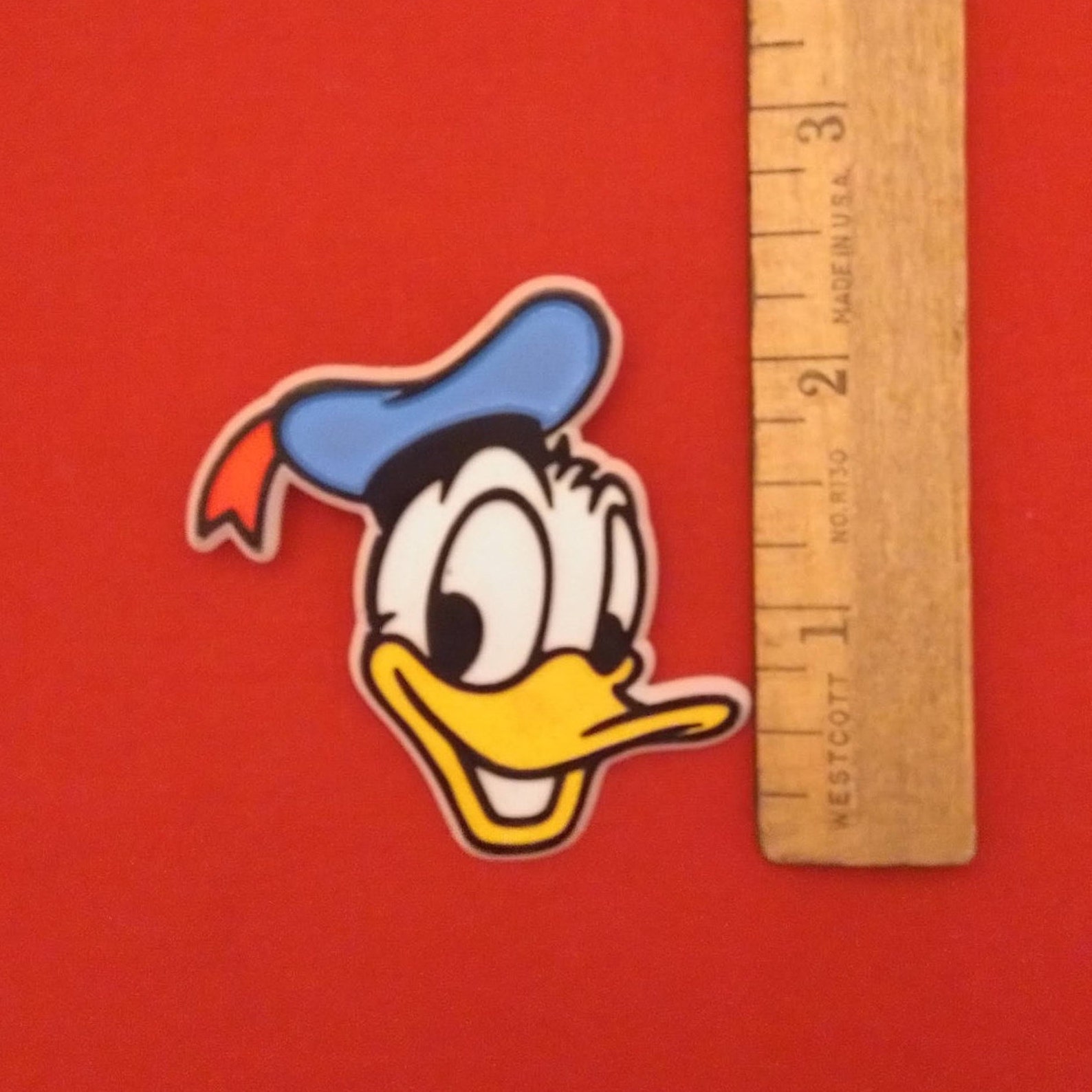 Vintage Disney Donald Duck Pin / Badge / Clip - Etsy