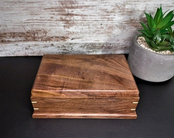 Walnut Jewelry Box | Etsy