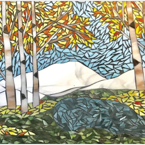 Mosaic Tree - Etsy