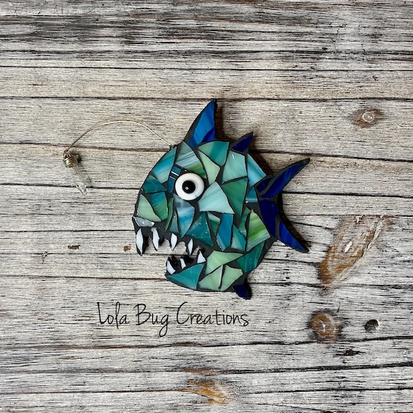 Fish Mosaic - Etsy
