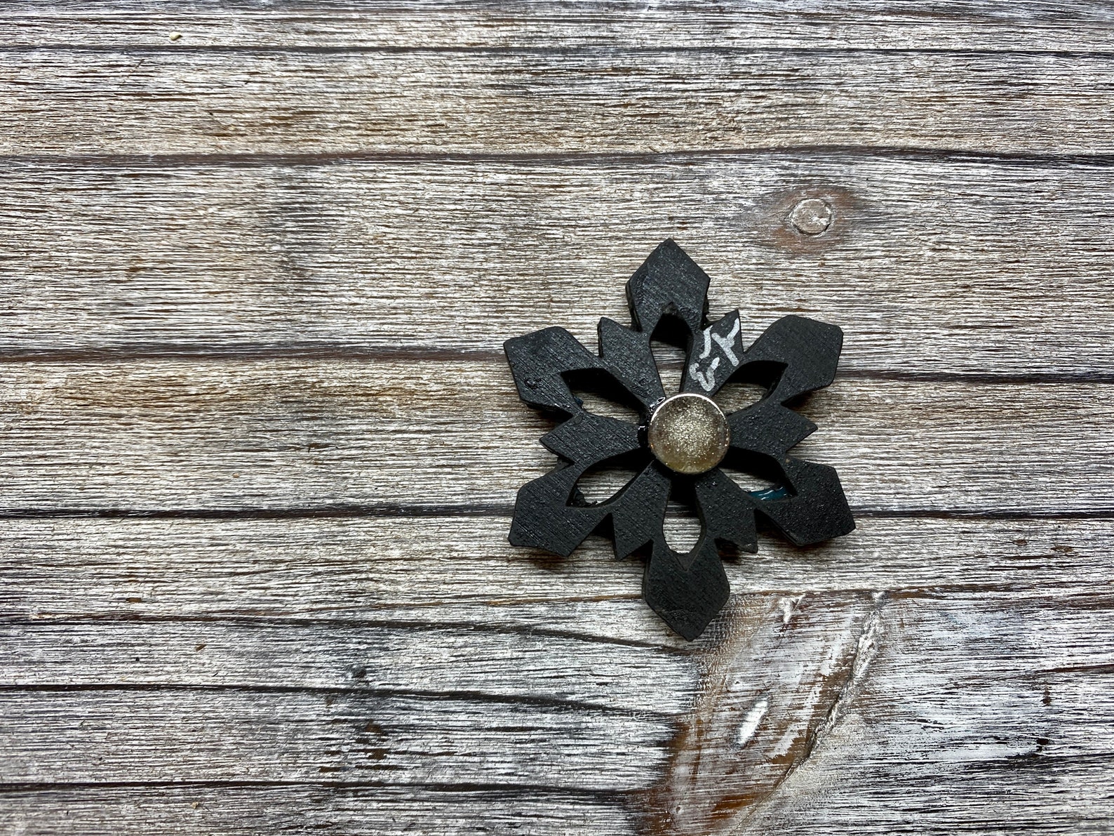 Mini Snowflake -glass Mosaic Magnet - Etsy