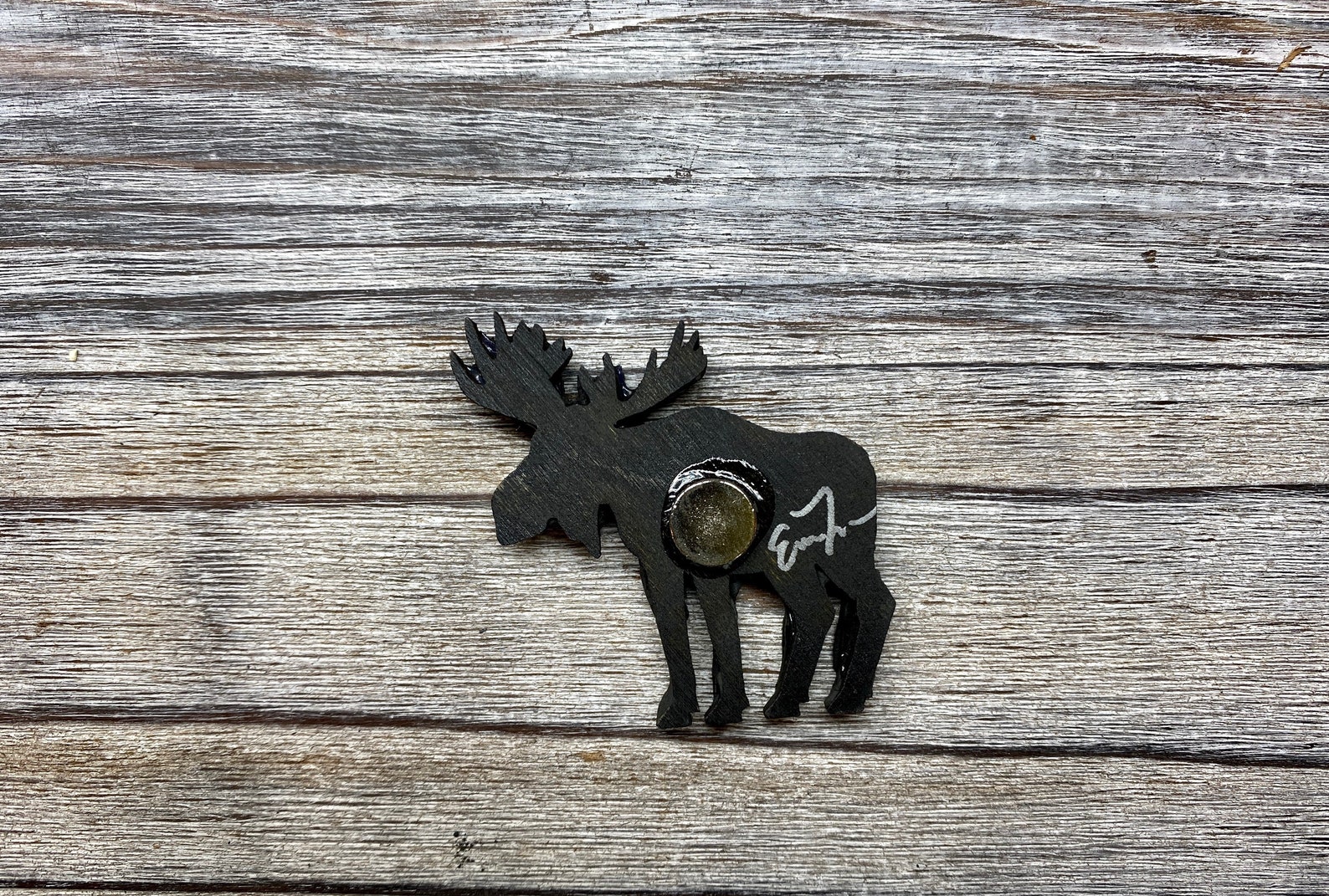 Mini Colorful Moose glass Mosaic Magnet | Etsy