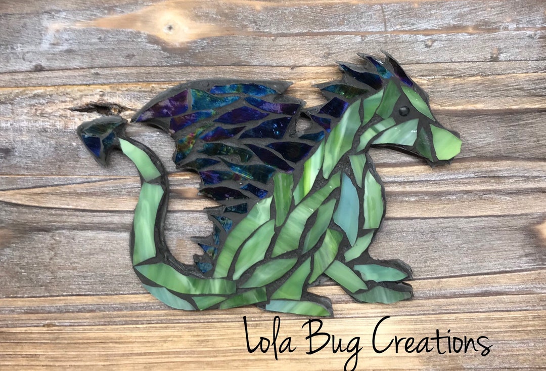 Dragon Glass Mosaic - Etsy