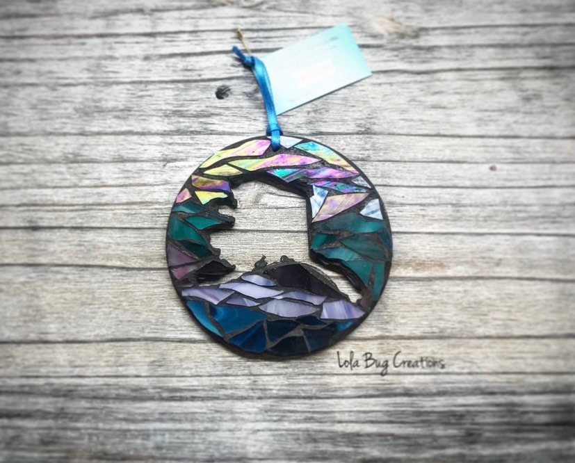 State of Alaska Glass Mosaic - Etsy UK