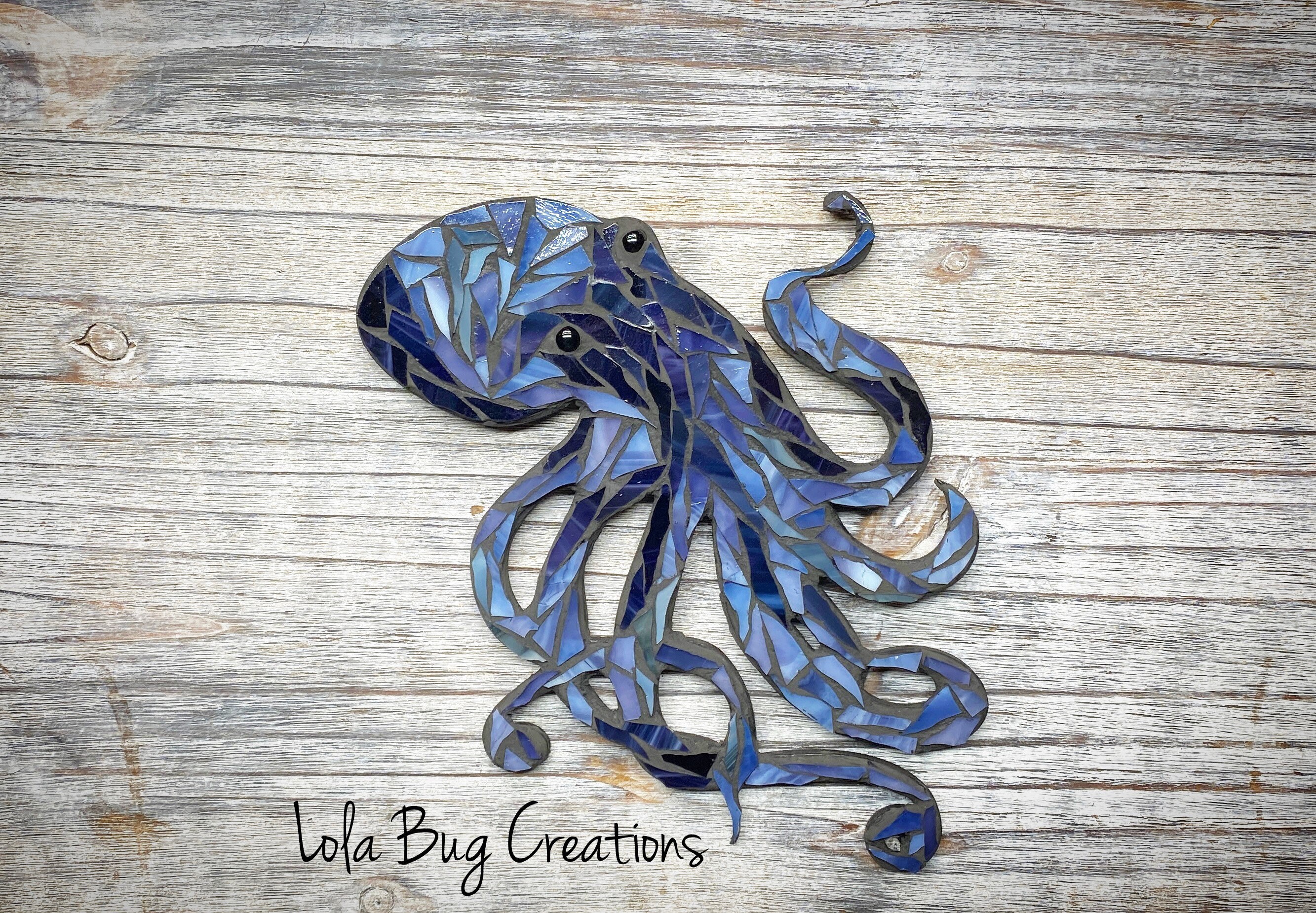 Octopus Glass Mosaic | Etsy