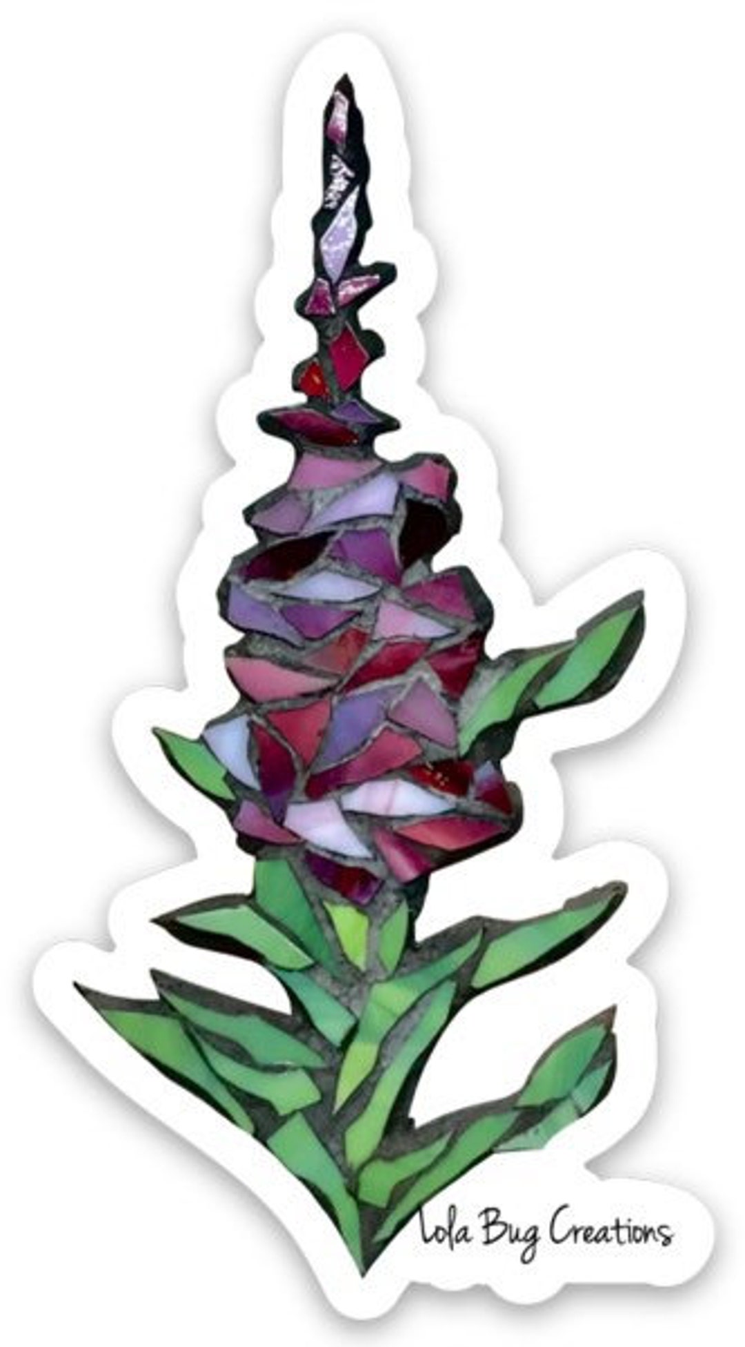 Fireweed Vinyl Sticker - Etsy