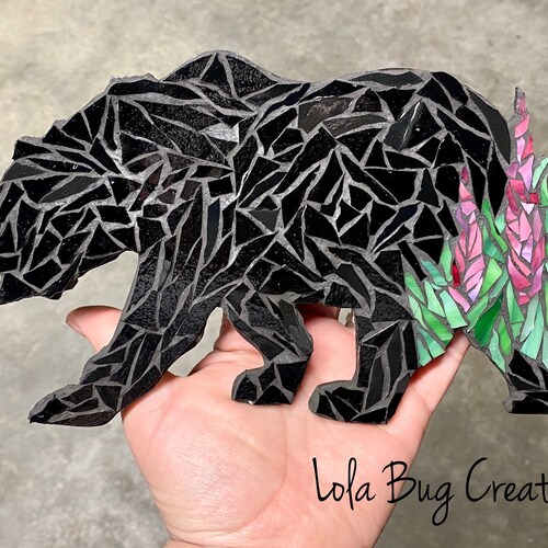 Fireweed Flower Glass Mosaic - Etsy