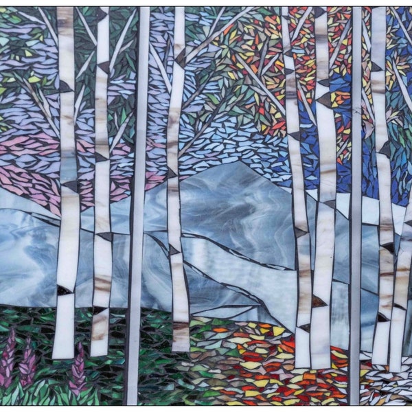 Mosaic Tree - Etsy