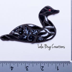Loon Magnet And/ or Hanging Glass Mosaic - Etsy