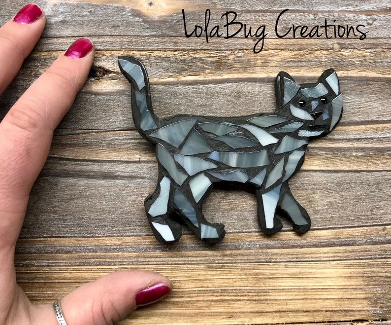 Cat Glass Mosaic - Etsy