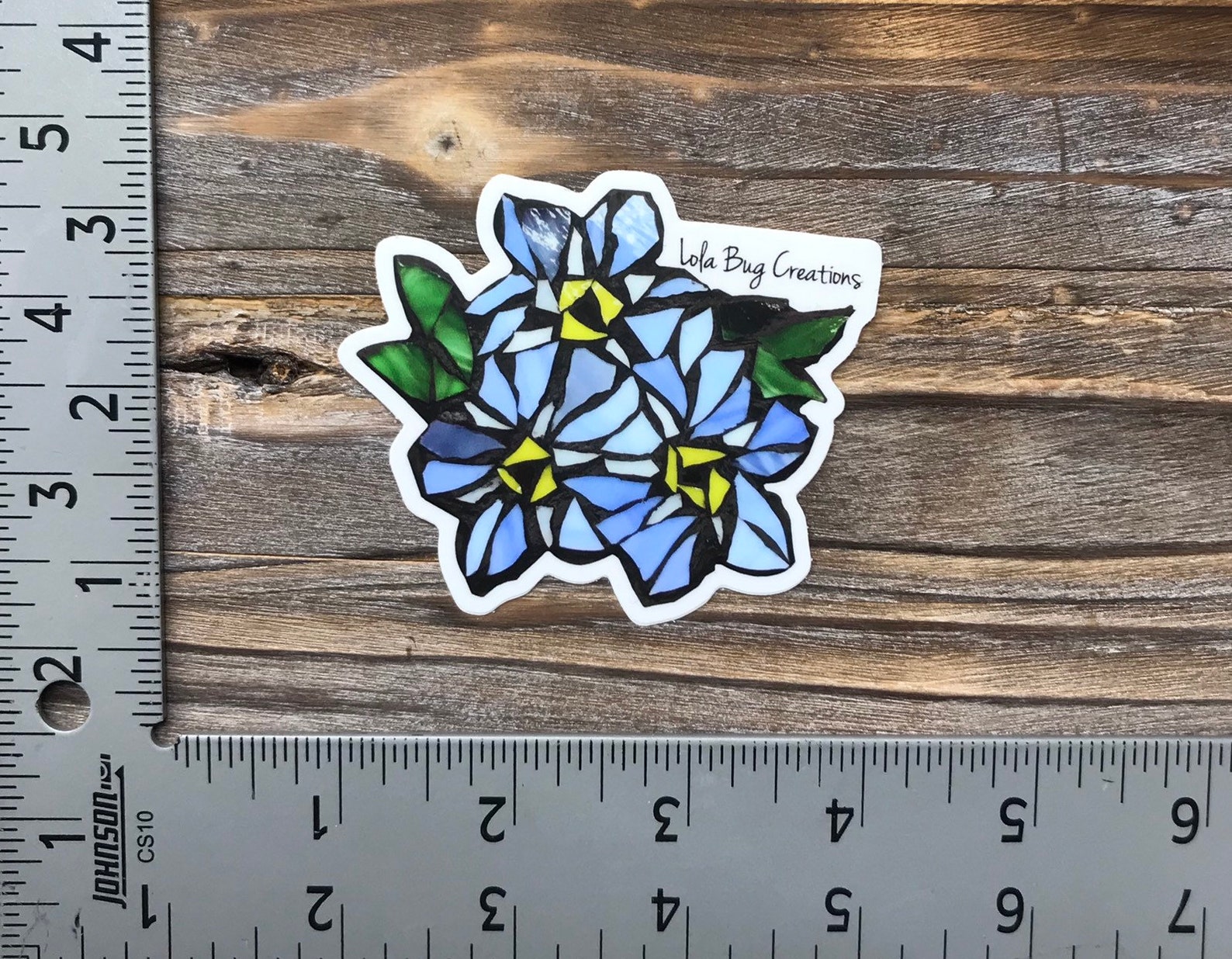 Forget-me-not Vinyl Sticker - Etsy