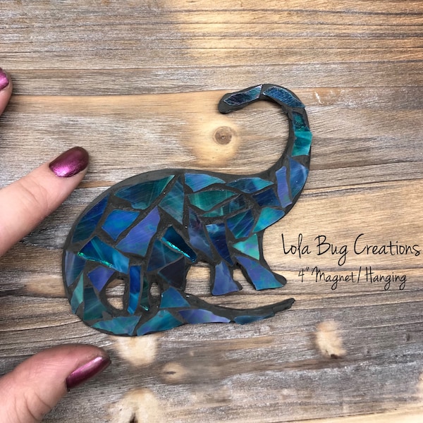 Stained Glass Dinosaur - Etsy