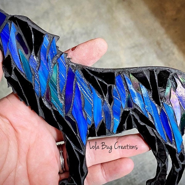 Wolf Stained Glass - Etsy