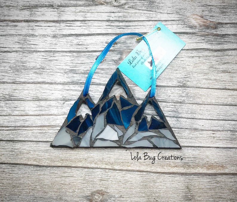 Mountain Glass Mosaic - Etsy