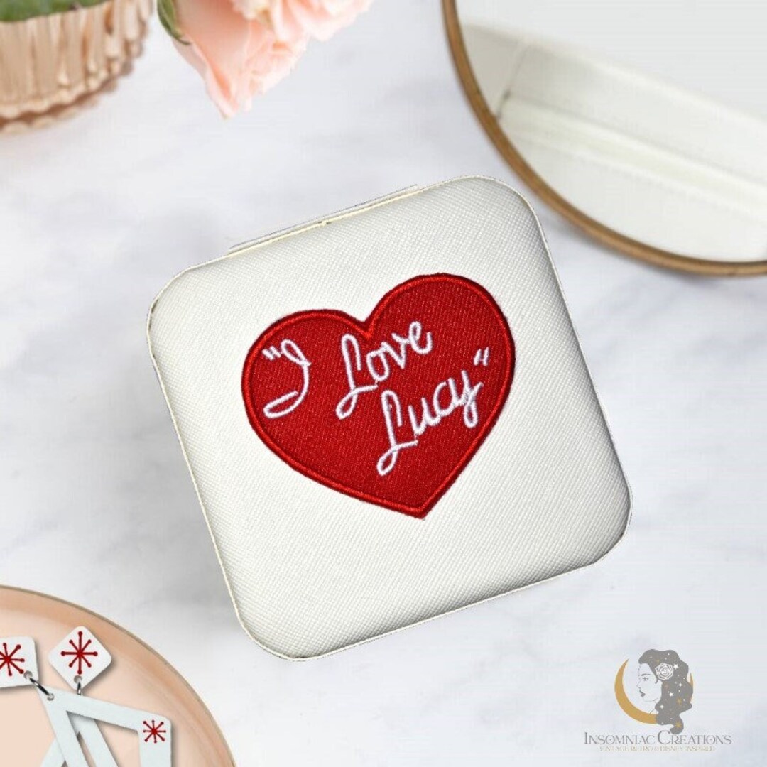 I Love Lucy Travel Jewelry Box - the I Love Lucy Show Lucille Ball - Etsy