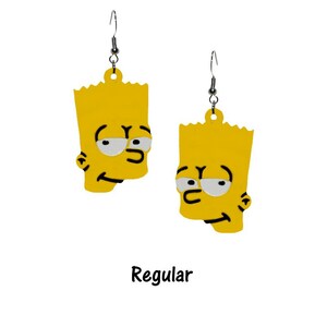 Simpson Earrings - Springfield - Etsy