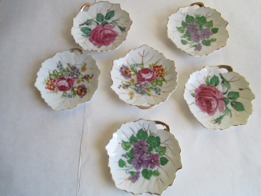 Bone China Dishes Made in Japan Nasco Flower Motifs - Etsy