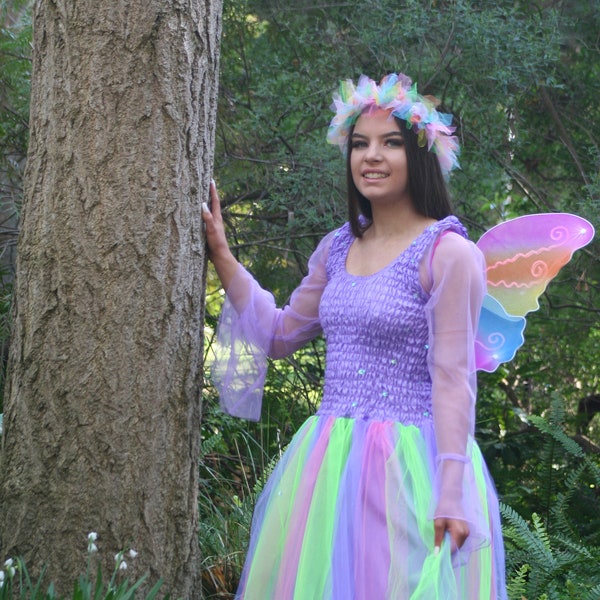 Rainbow Costume - Etsy