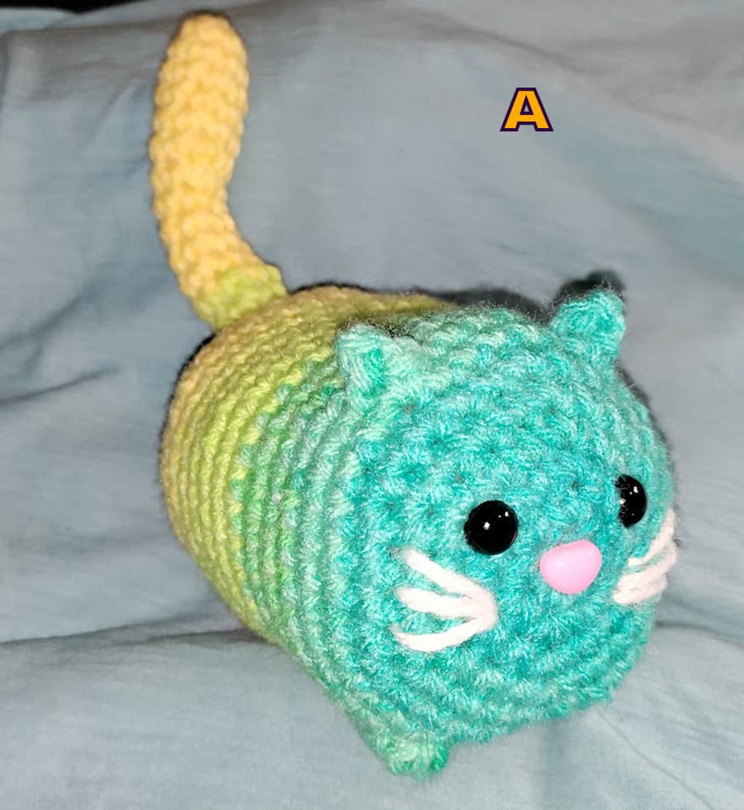 Crocheted Loaf Cat, Cat Plushie, Loaf Cat Amigurumi - Etsy
